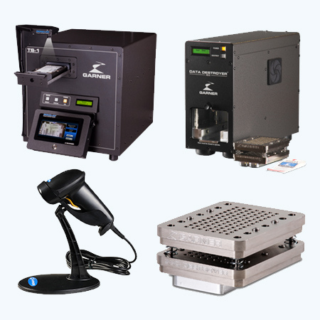 Garner ICC-1XT5SSDe Mobile Destruction Unit, destroy erase hard drives